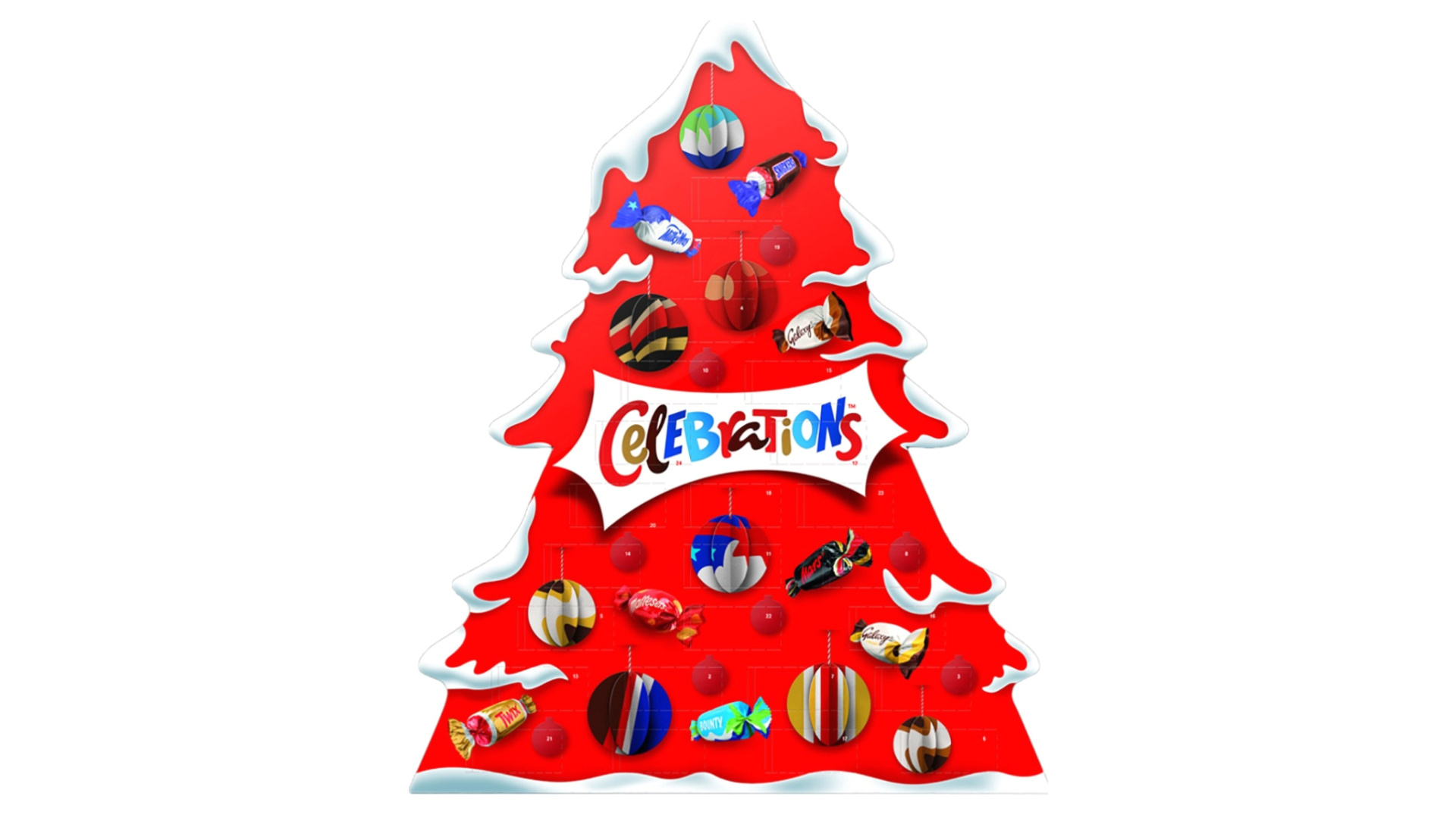 Adventní kalendář Celebrations Mars levně | Kupi.cz