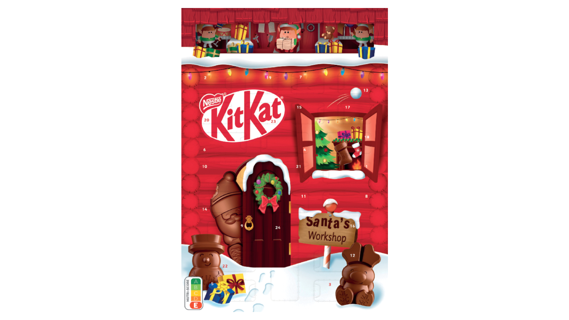 Adventní kalendář Kit Kat Nestlé levně | Kupi.cz