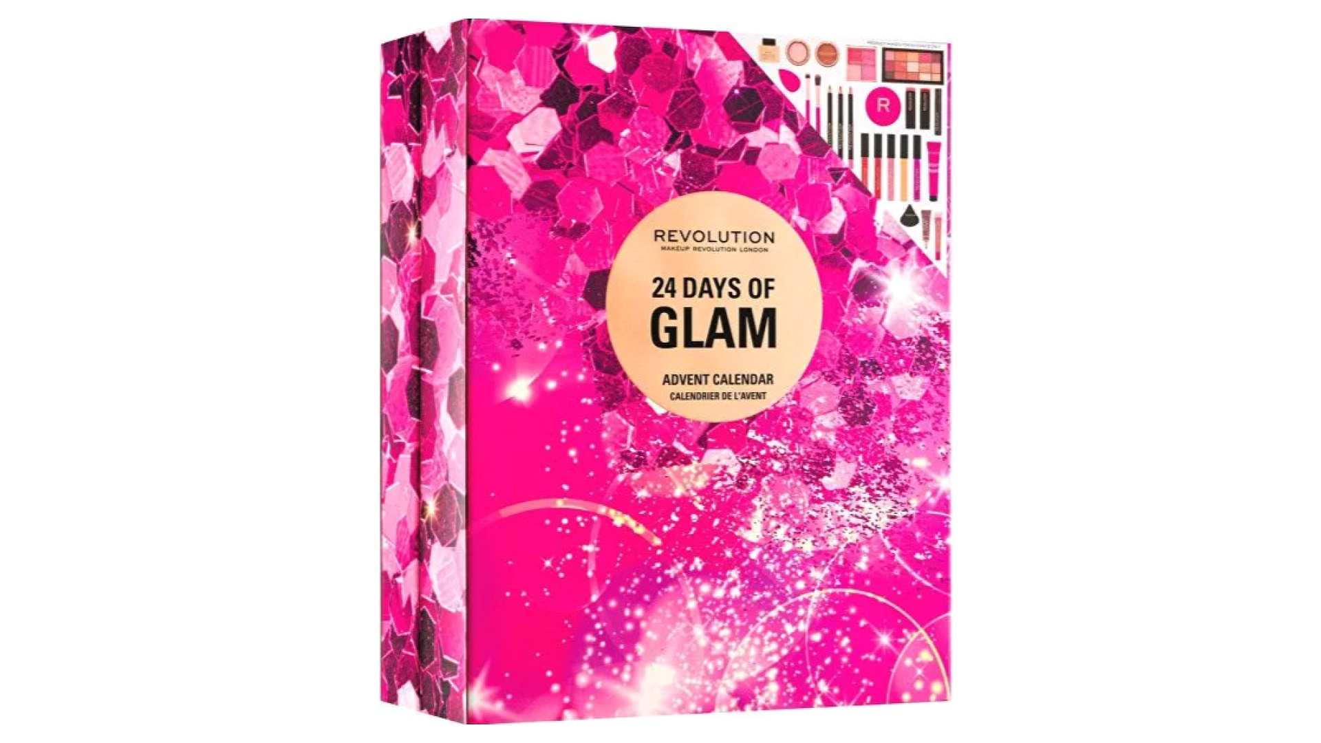 Adventní kalendář s kosmetikou Makeup Revolution levně | Kupi.cz