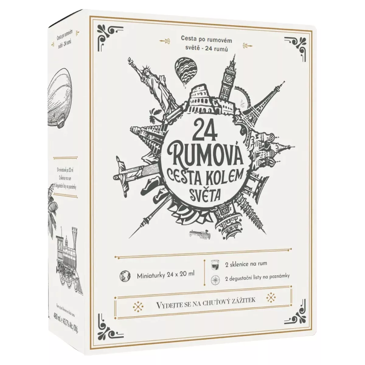 Adventní kalendář Rumová cesta kolem světa levně | Kupi.cz