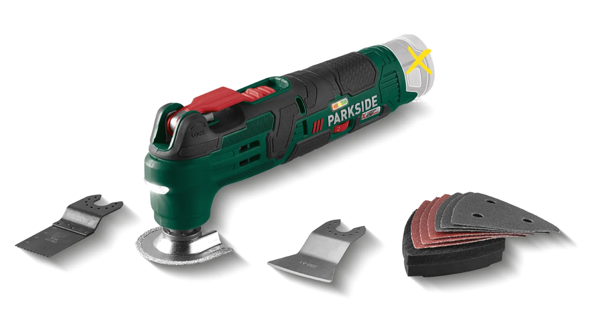 Aku multifunkční nástroj PAMFW 20-Li C3 Parkside levně | Kupi.cz