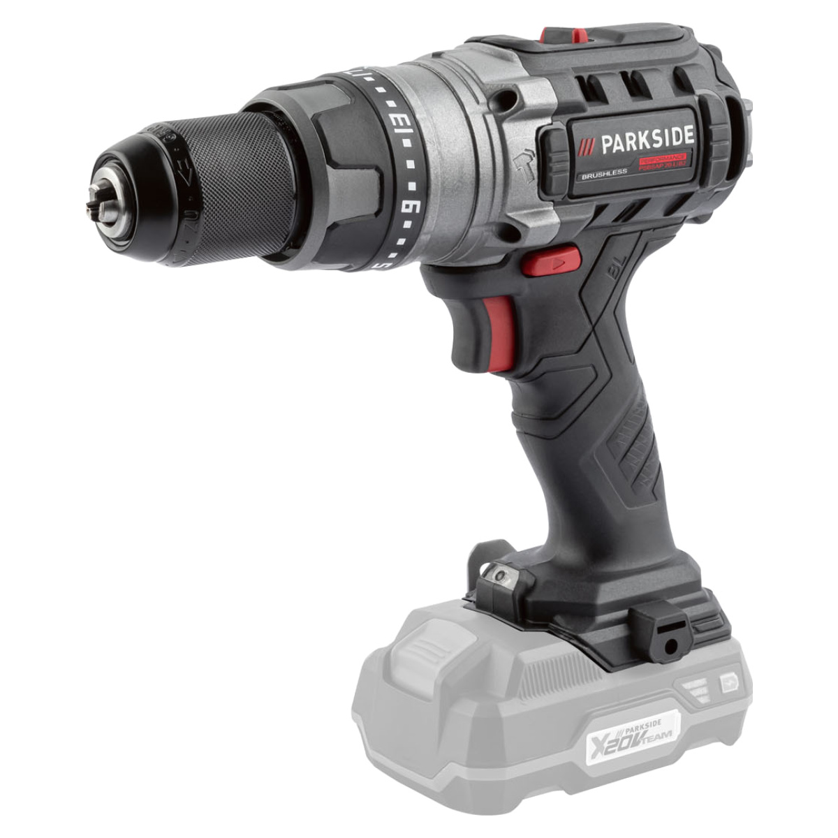 Aku příklepová vrtačka Parkside Performance levně | Kupi.cz