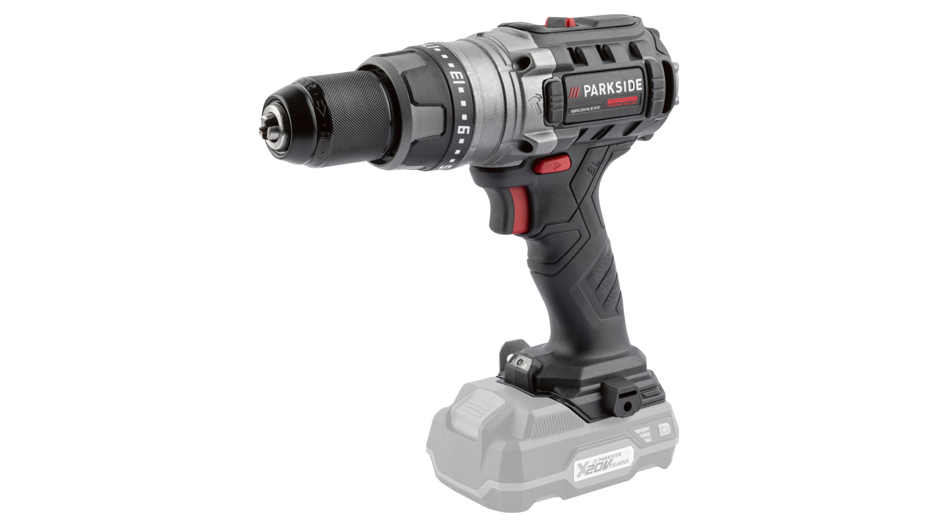 Aku příklepová vrtačka Parkside Performance levně | Kupi.cz