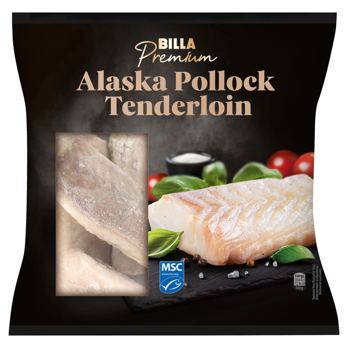 Alaska Pollock Tenderloin mražená Premium Billa, Billa Premium v akci ...