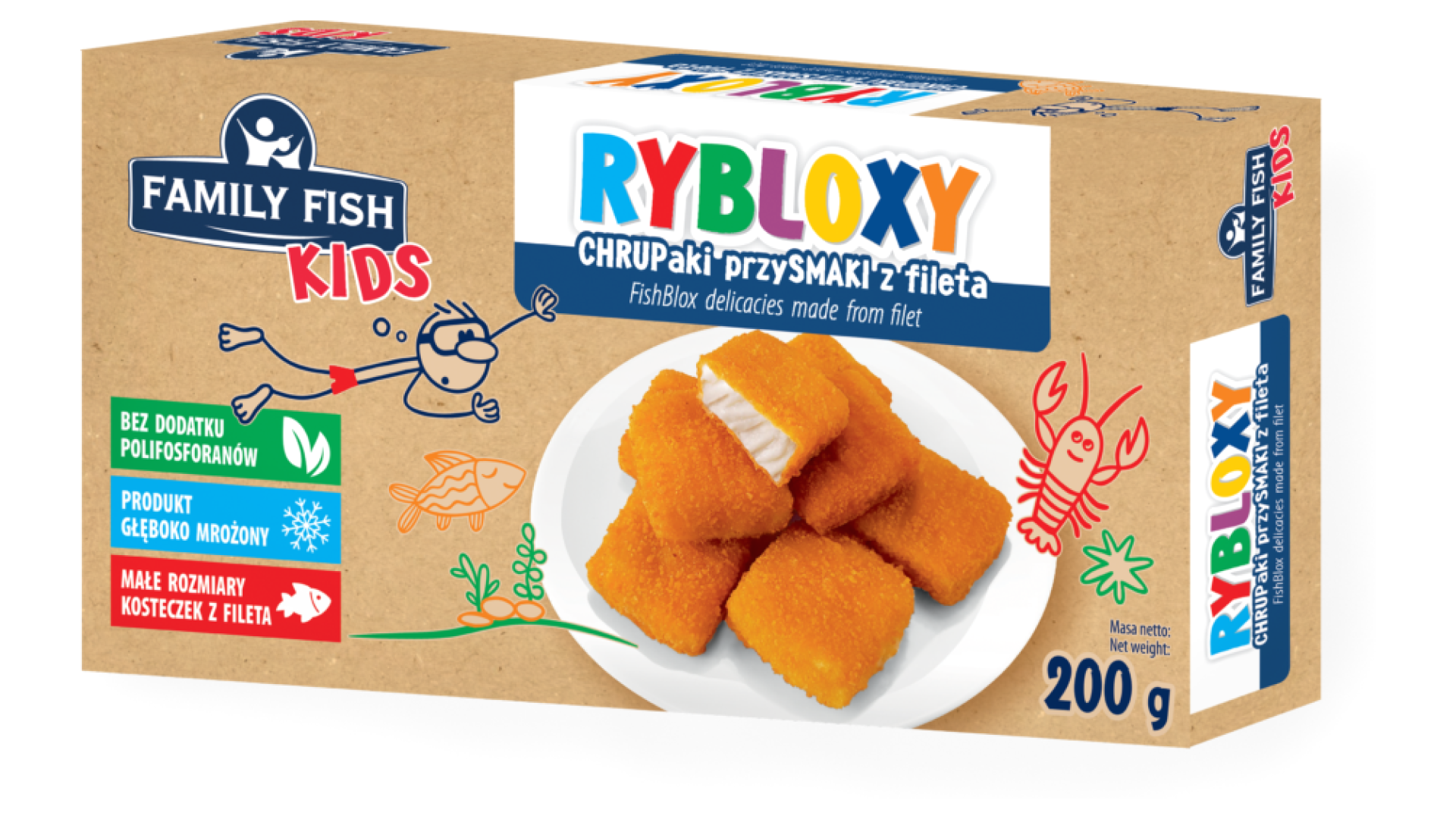 Aljašská treska obalovaná Rybloxy Family Fish levně | Kupi.cz