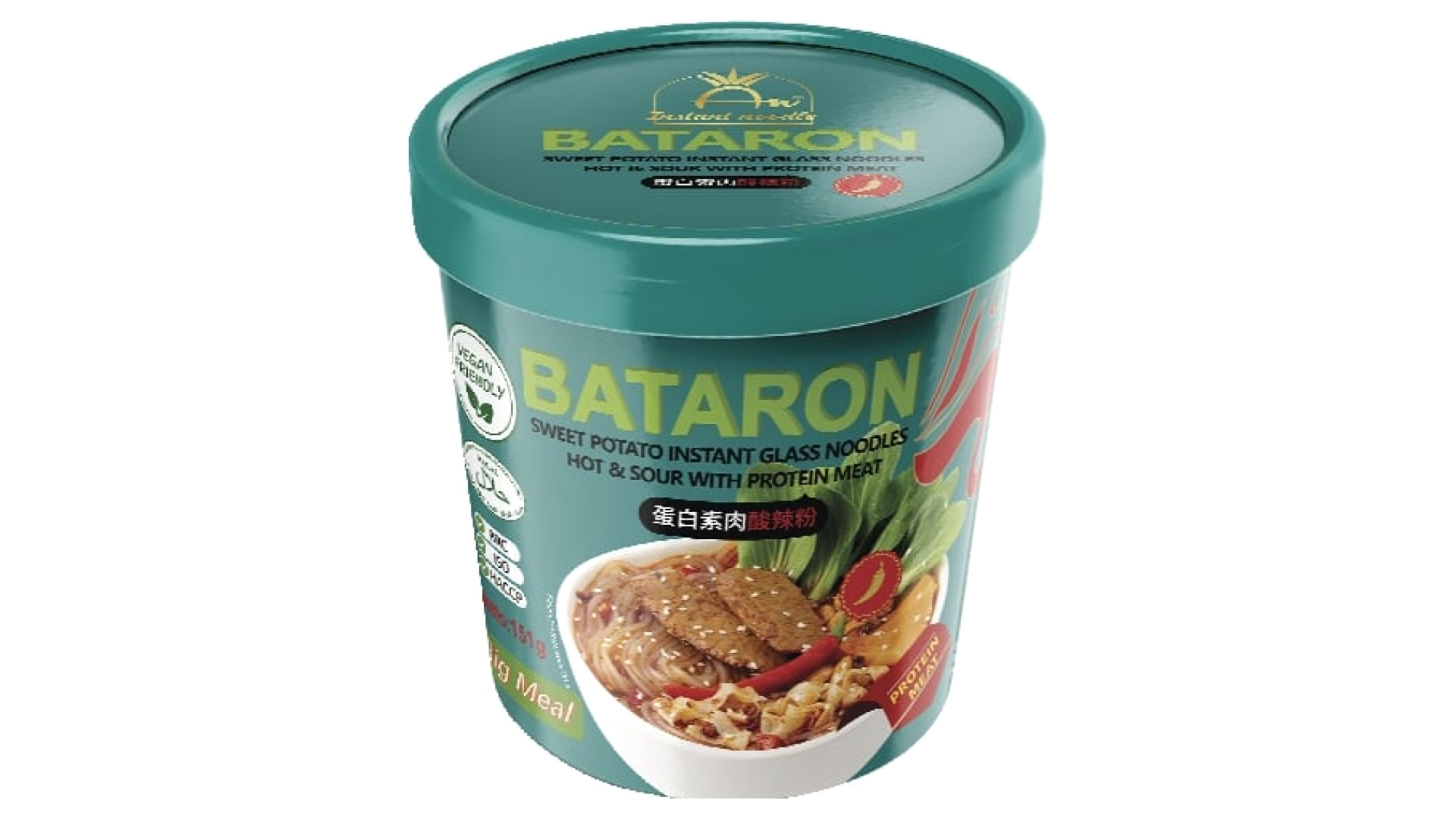 Batátové skleněné nudle se sójovým proteinem Bataron levně | Kupi.cz