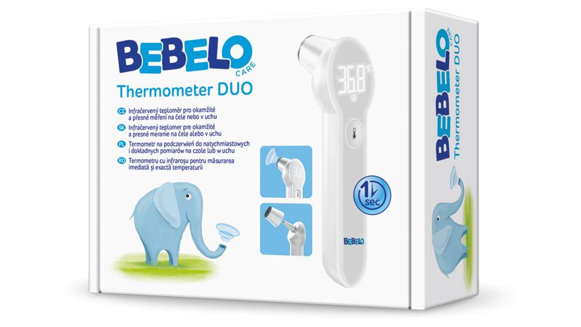 Bezdotykový infračervený teploměr Duo Bebelo levně | Kupi.cz