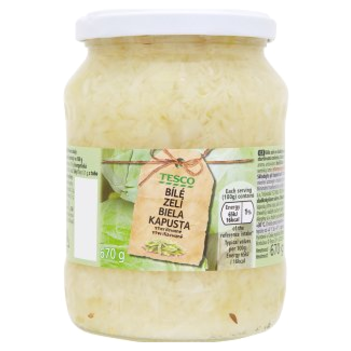 Zelí bílé sterilované Tesco levně | Kupi.cz