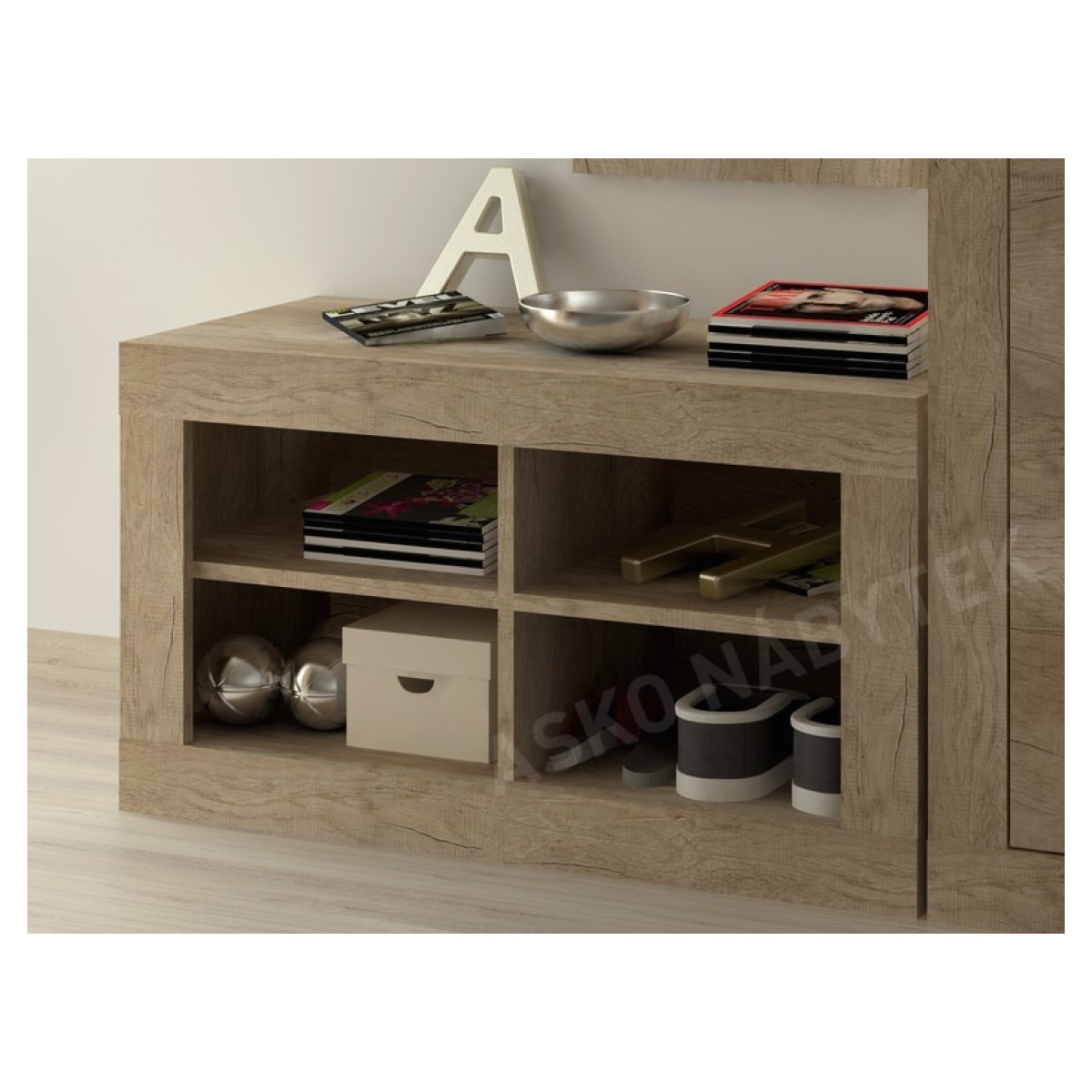 Botník - lavice Askon levně | Kupi.cz