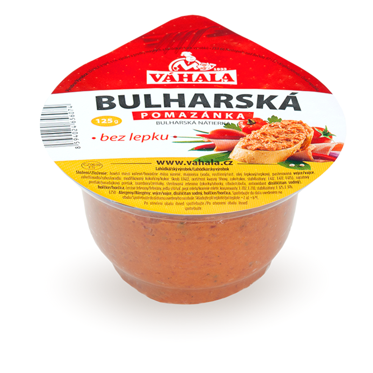 Bulharská pomazánka Váhala levně | Kupi.cz