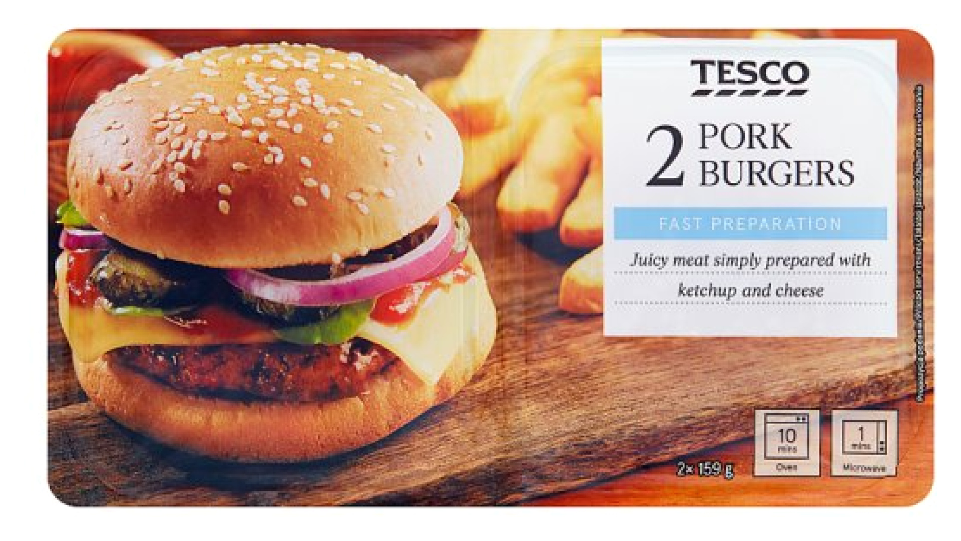 Burger vepřový Tesco levně | Kupi.cz