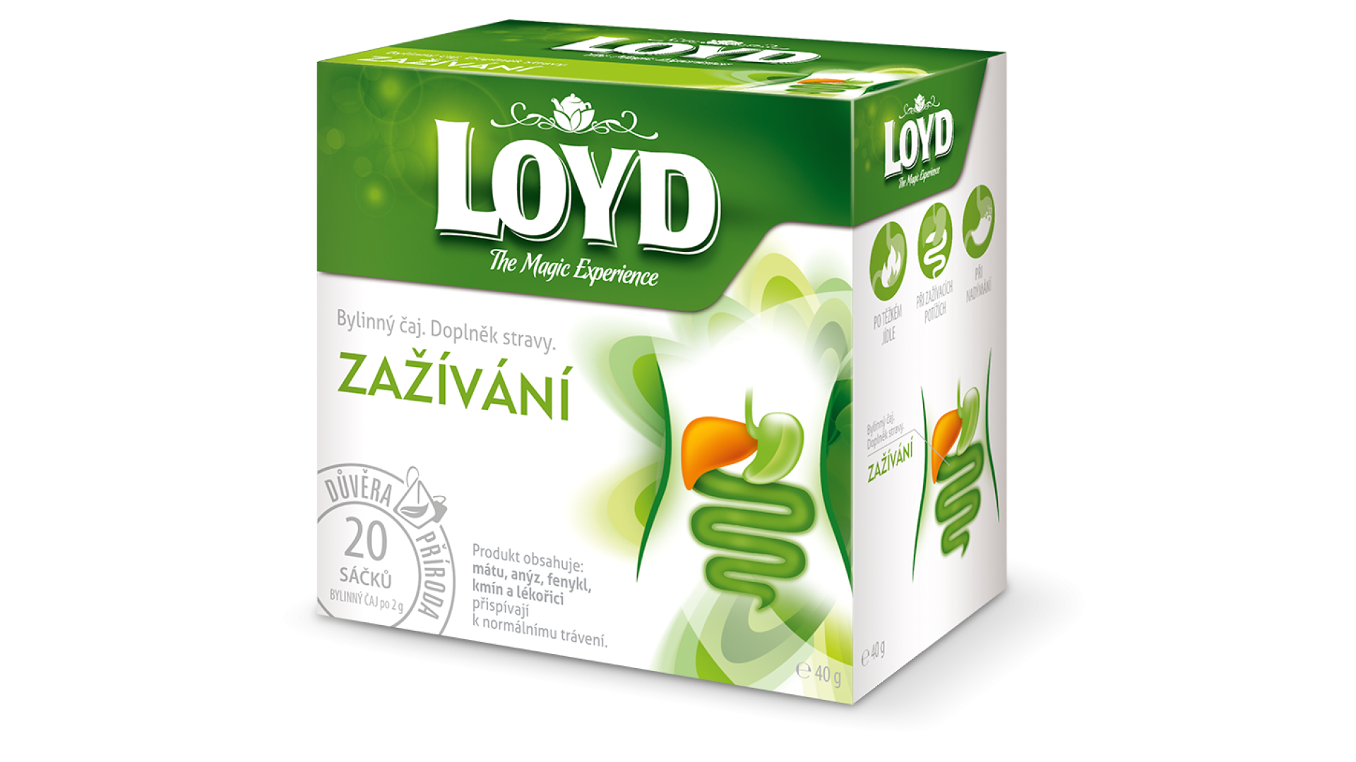 Čaj funkční Loyd - pyramidový levně | Kupi.cz