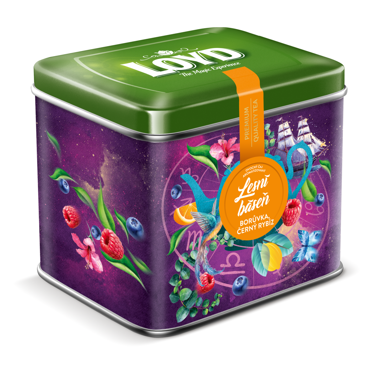 Čaj sypaný Loyd - plechová dóza levně | Kupi.cz