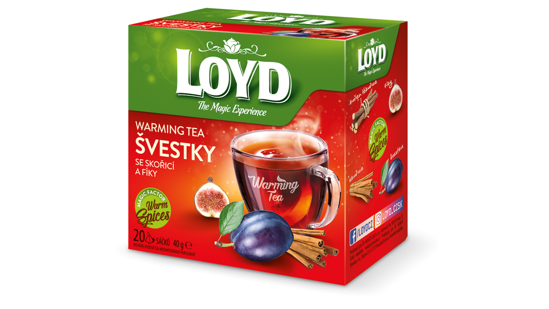 Čaj Warming Loyd - pyramidový levně | Kupi.cz