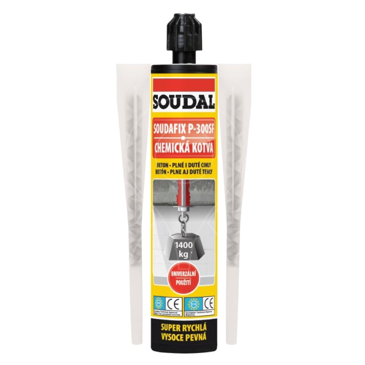 Chemická kotva Soudafix P-300SF Soudal levně | Kupi.cz