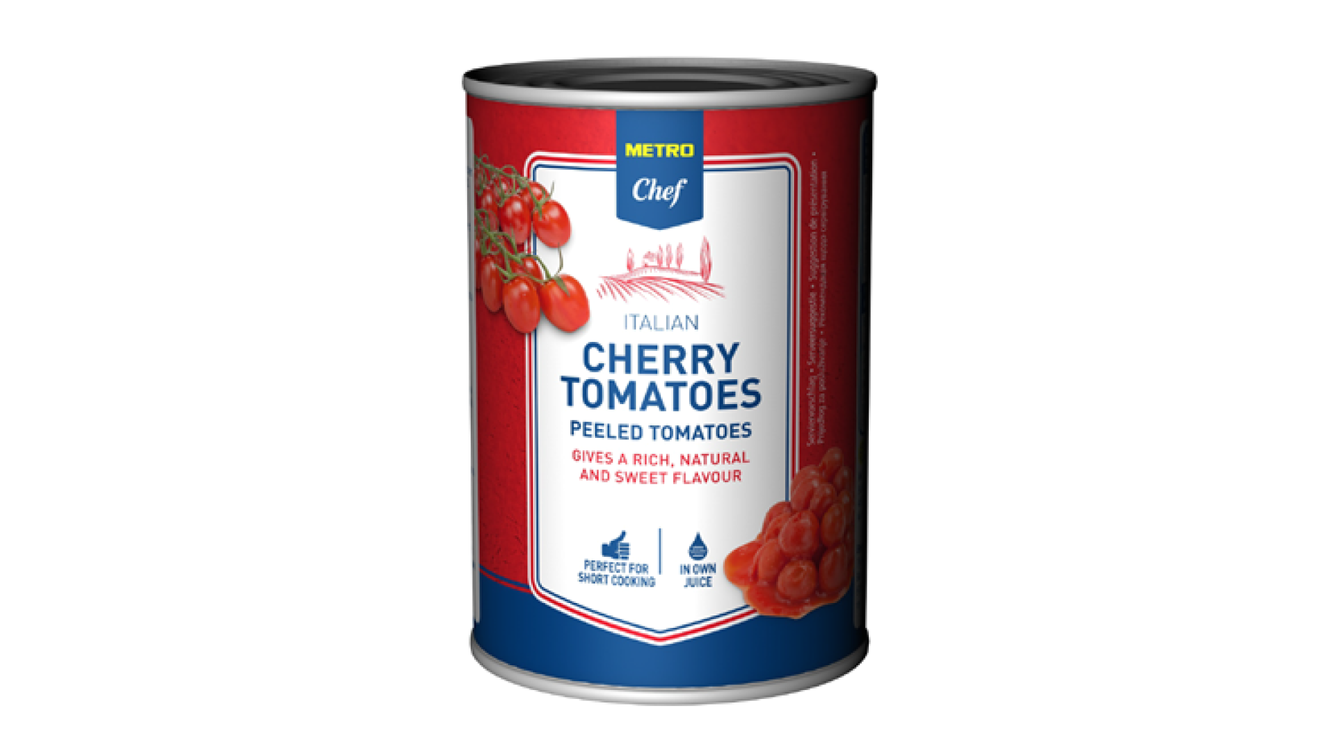 Cherry rajčata Metro Chef - konzerva levně | Kupi.cz
