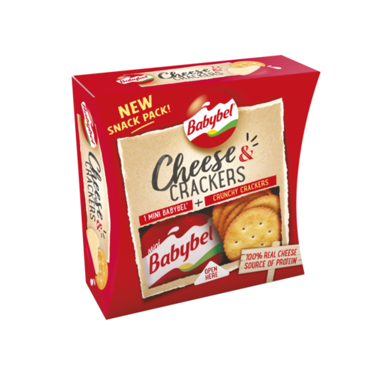 Cheese&crackers Mini Babybel levně | Kupi.cz
