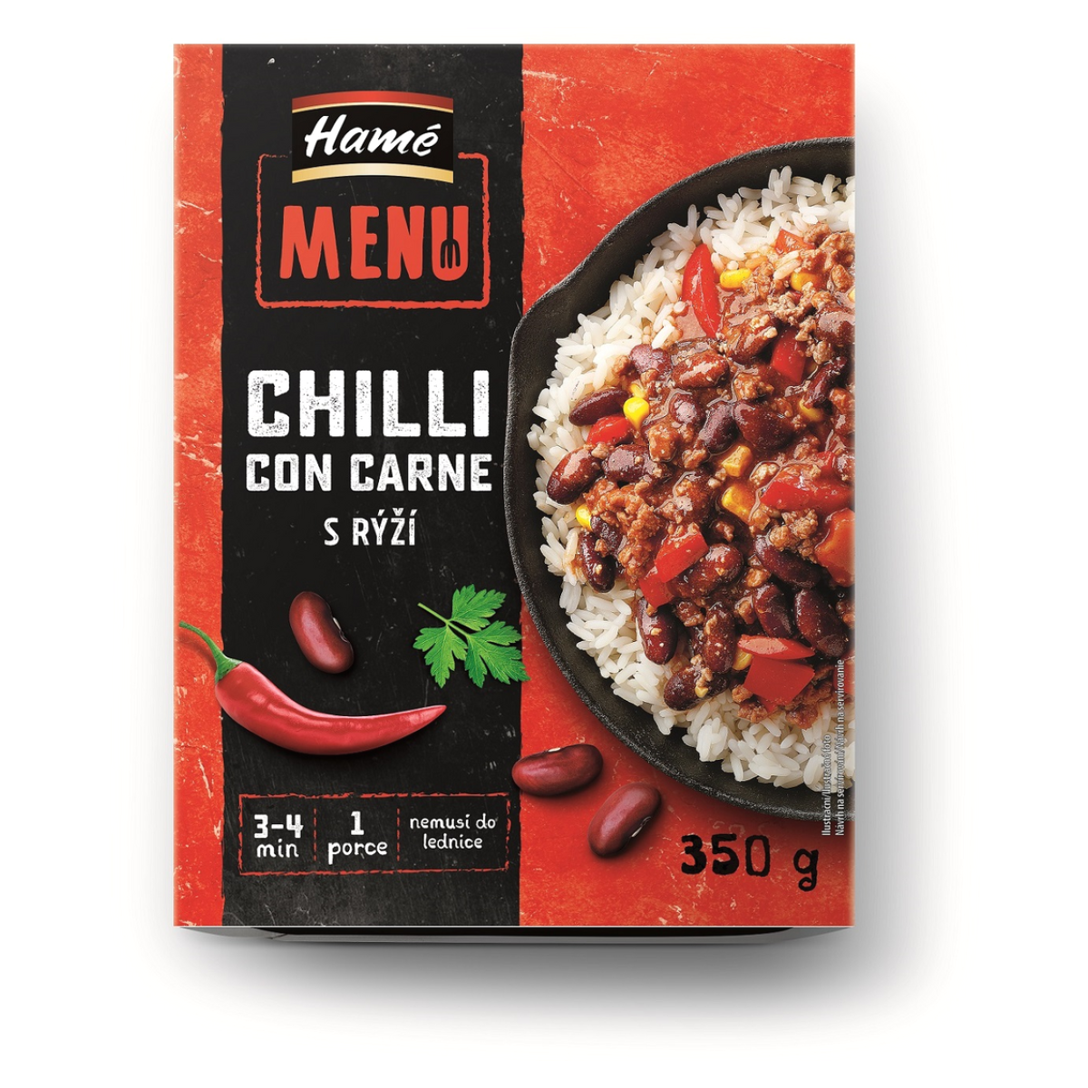 Chilli con carne s rýží Hamé Menu levně | Kupi.cz