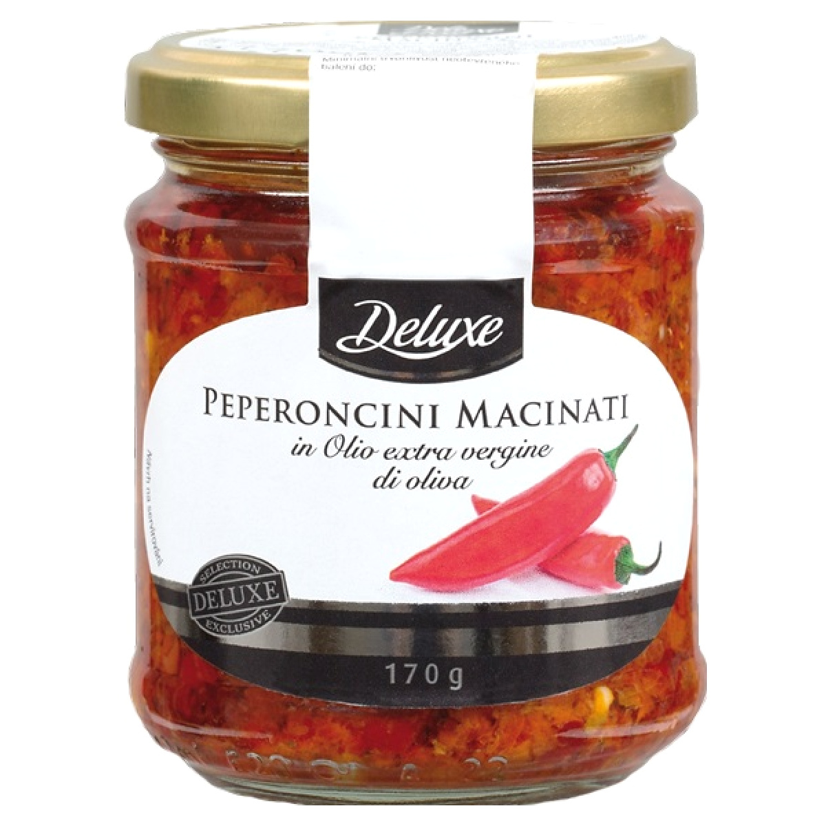 Chilli papričky v olivovém oleji Deluxe levně | Kupi.cz