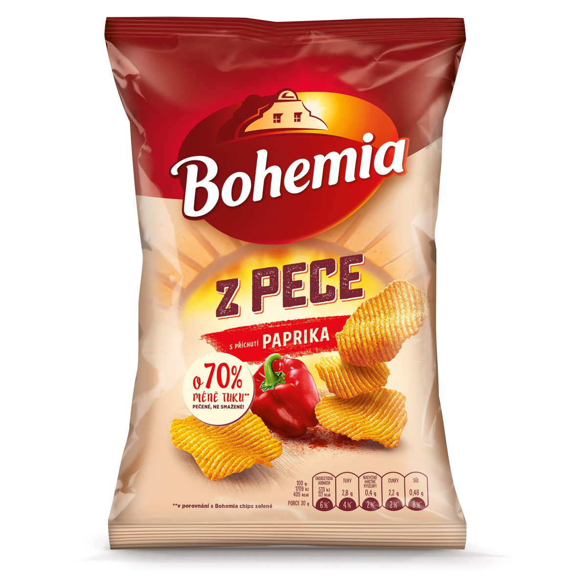 Chipsy Z pece Bohemia Chips v akci levně | Kupi.cz