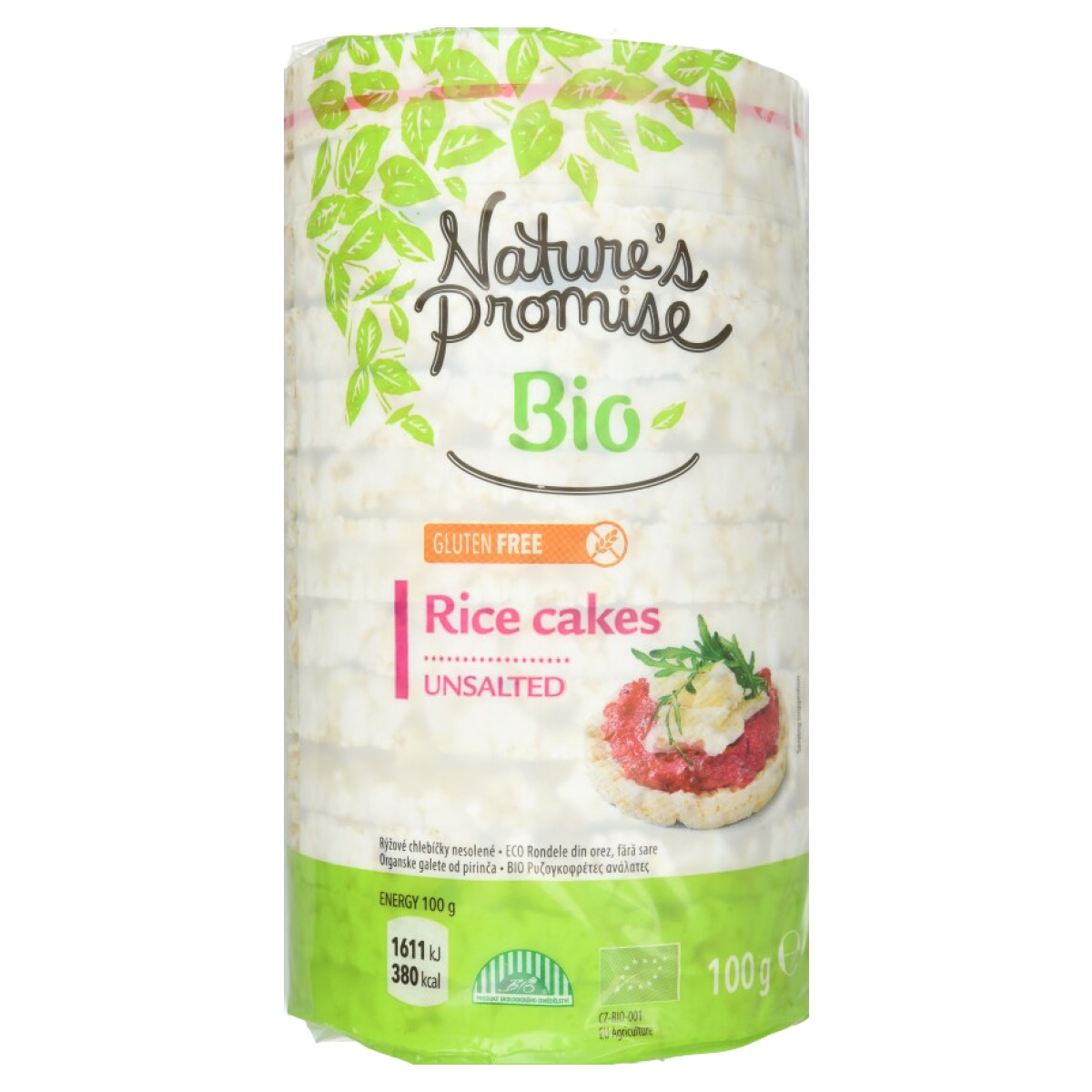 Chlebíčky bez lepku bio Nature's Promise levně | Kupi.cz