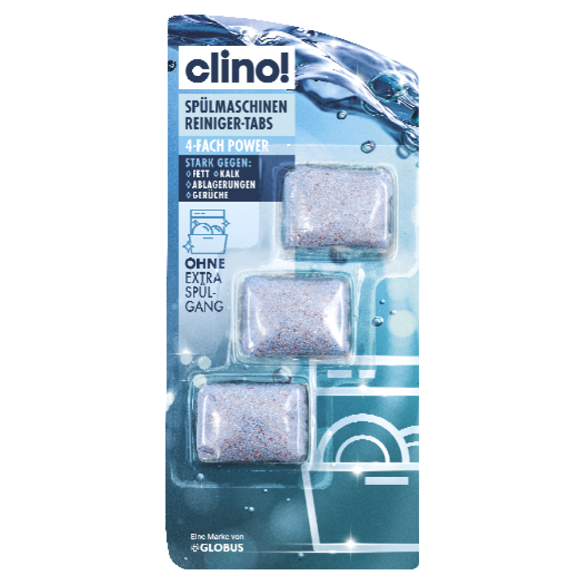 Čistič myčky při plné myčce Clino! levně | Kupi.cz