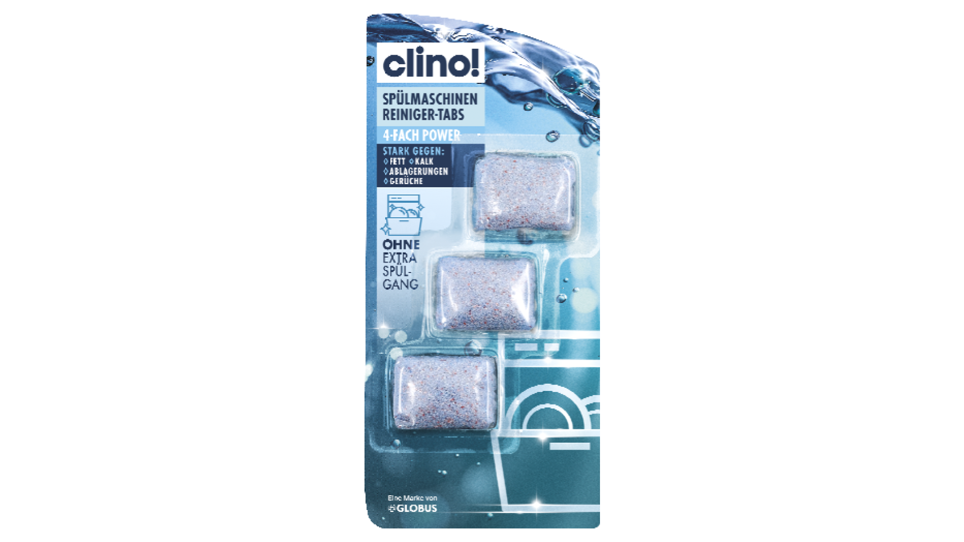 Čistič myčky při plné myčce Clino! levně | Kupi.cz