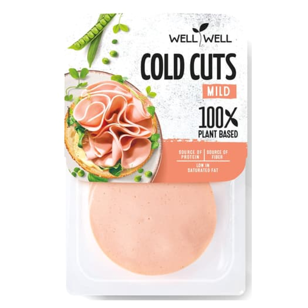 Salám hrachový rostlinný Well Well levně | Kupi.cz