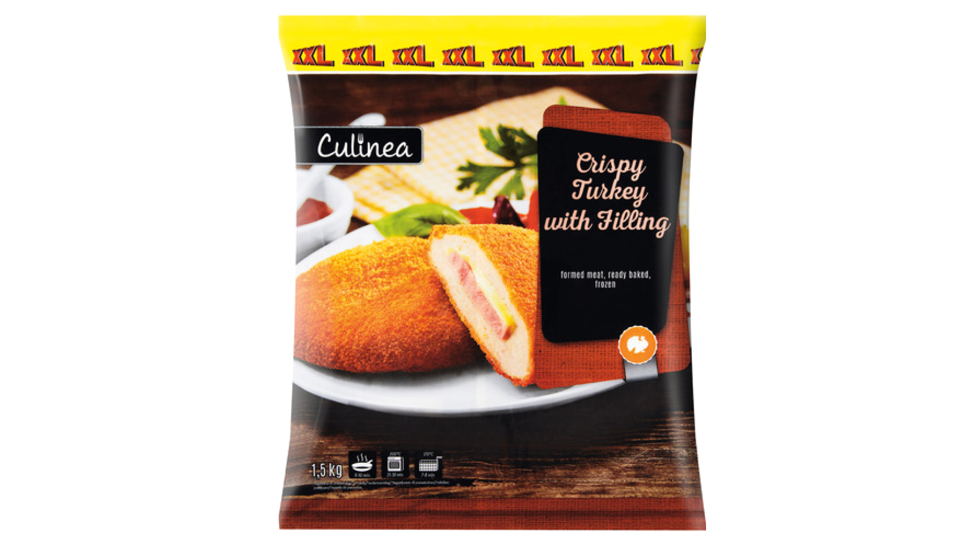 Cordon bleu z krůtích prsou mražený Culinea levně | Kupi.cz