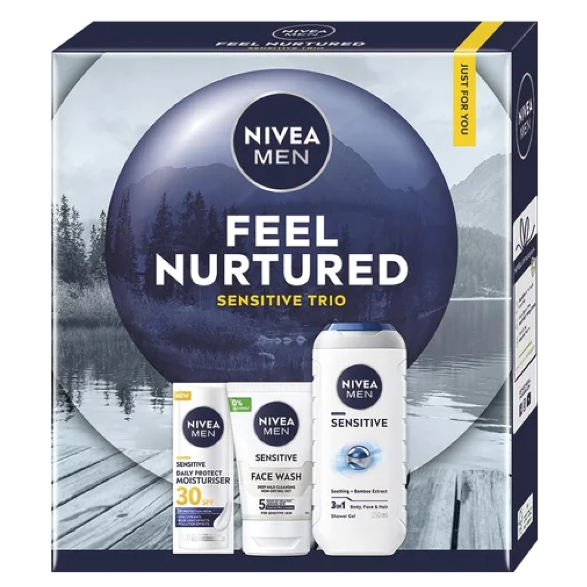 Dárková kazeta pánská Feel Nurtured Nivea Men levně | Kupi.cz