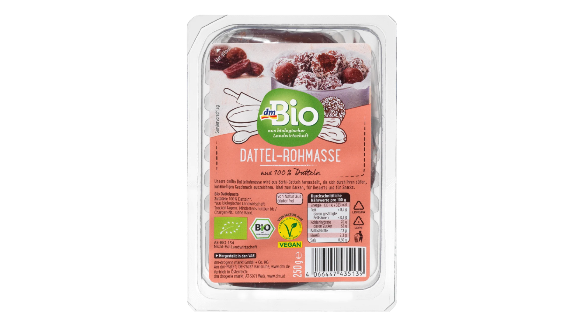 Datlová pasta dm Bio levně | Kupi.cz