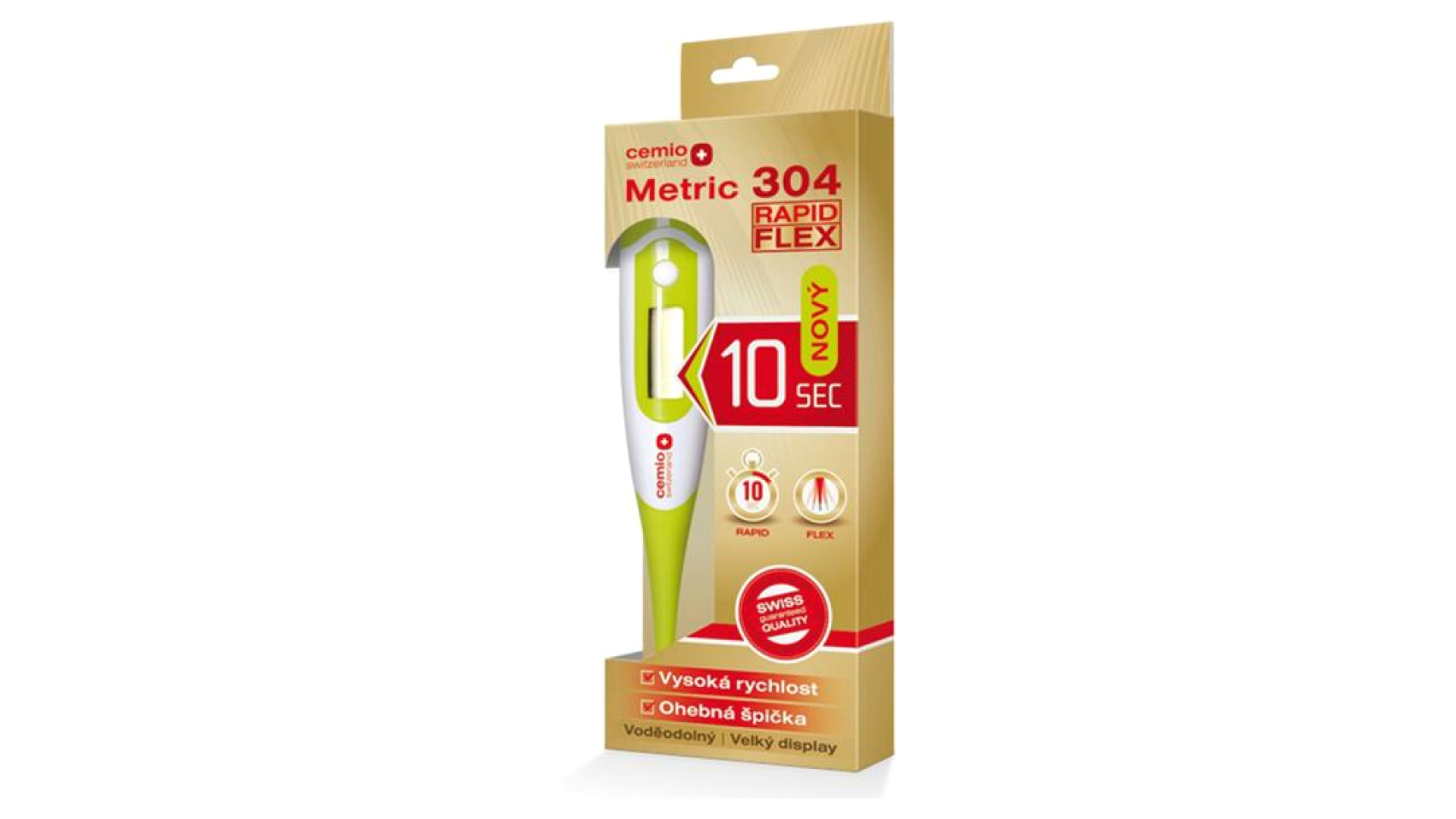 Digitální teploměr Metric 304 Cemio, Cemio Switzerland levně | Kupi.cz