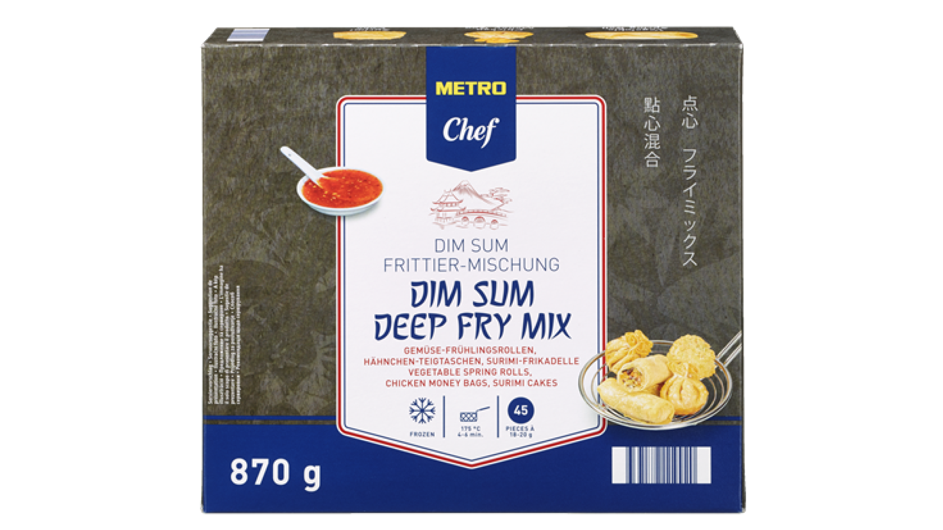 Dim Sum Fry mix mražený Metro Chef levně | Kupi.cz