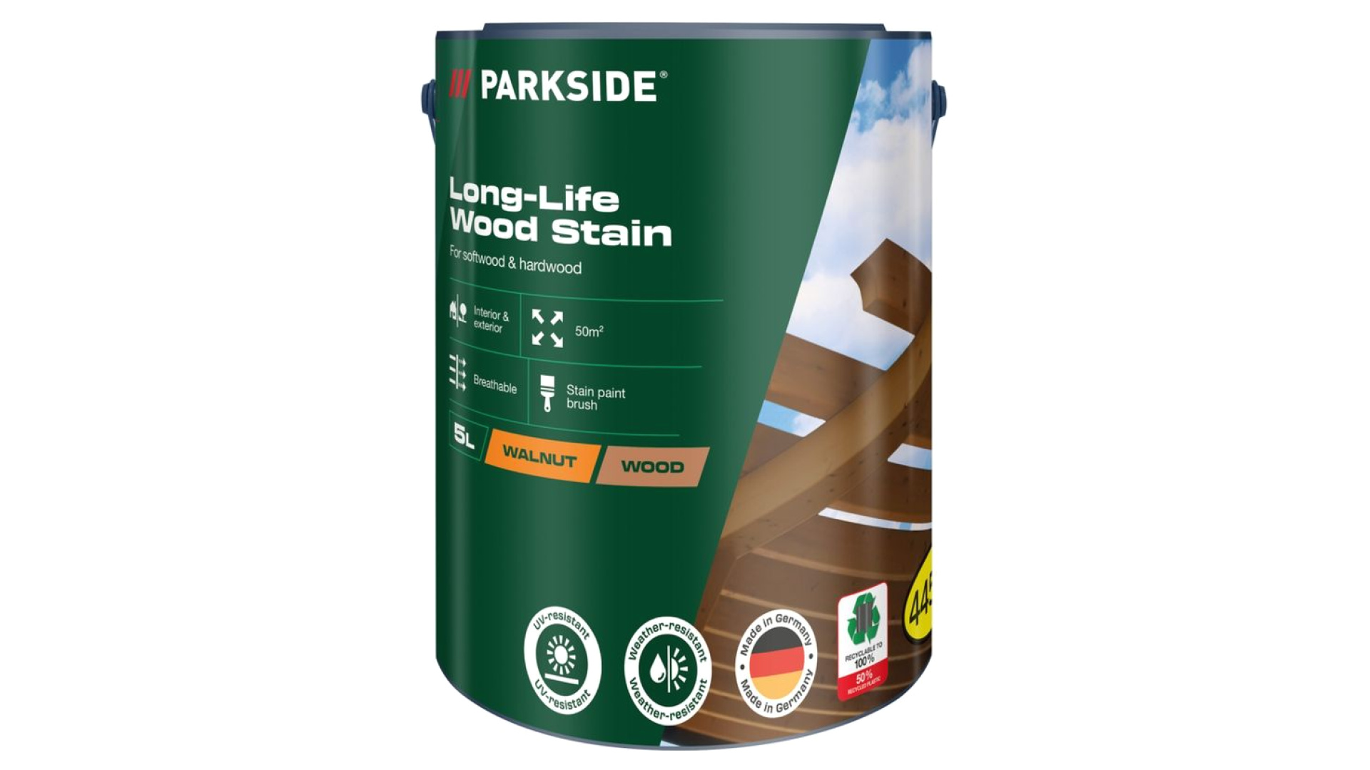 Dlouhodobá ochrana dřeva Parkside levně | Kupi.cz