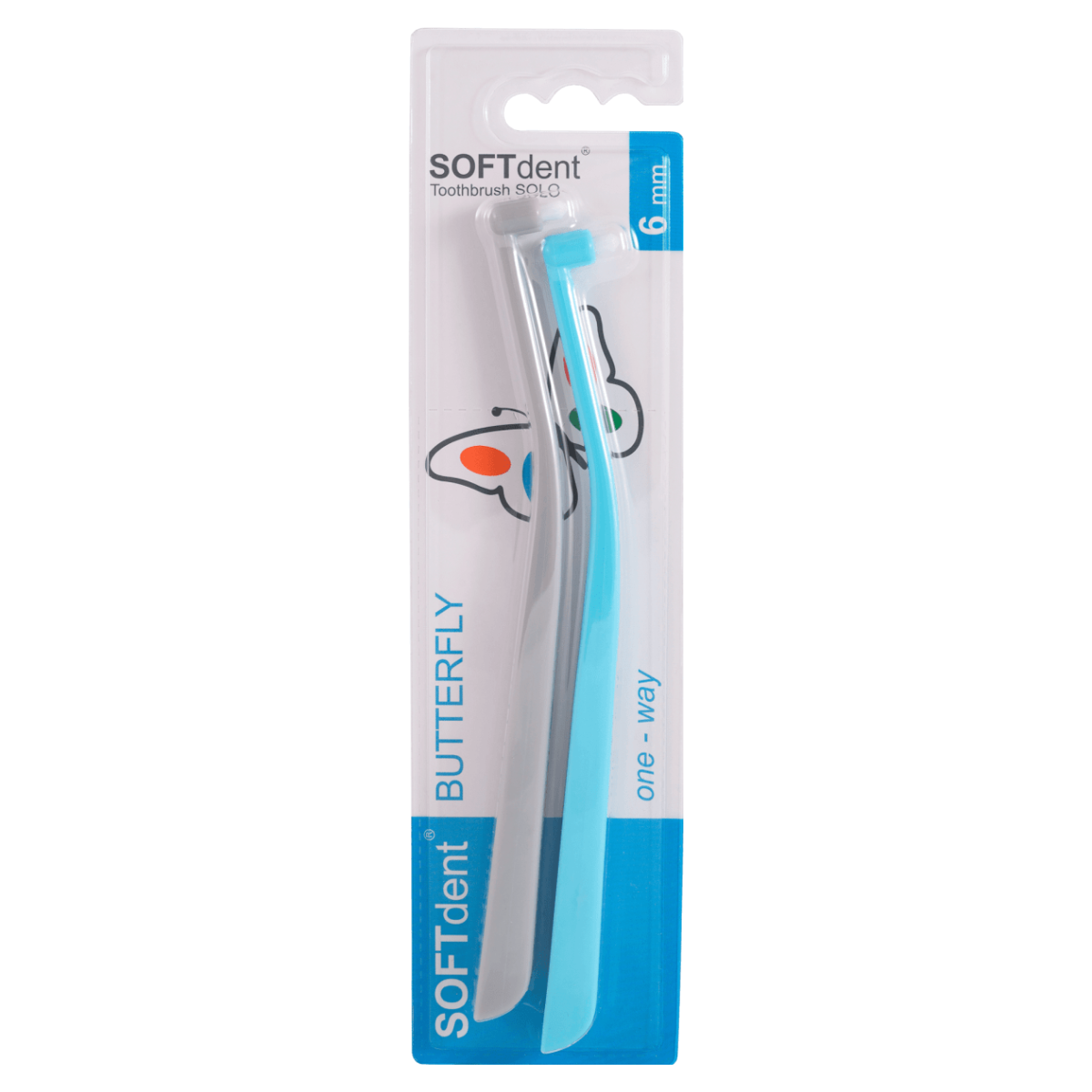 Dočišťovací jednosvazkový kartáček SOFTdent levně | Kupi.cz