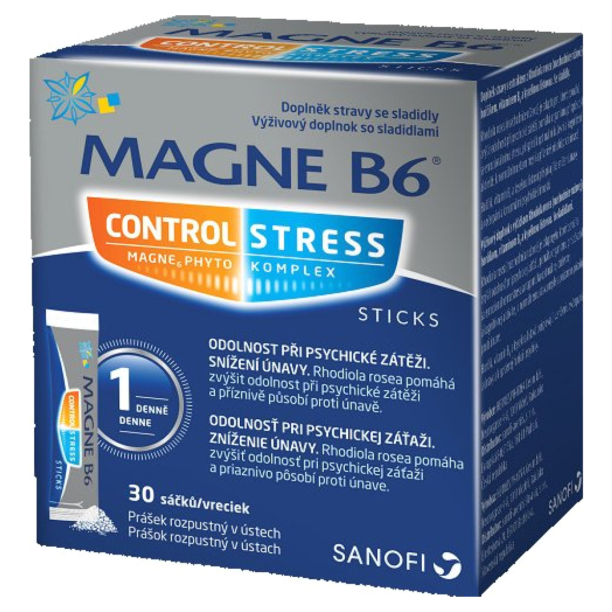 Doplněk stravy Control Stress Magne B6 Sanofi levně | Kupi.cz