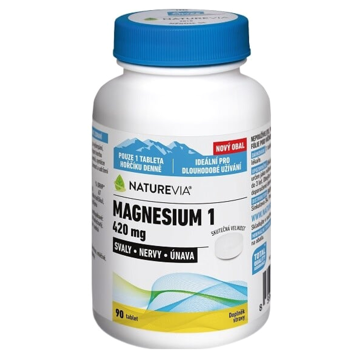 Doplněk stravy Magnesium NatureVia, Biovit Impex levně | Kupi.cz