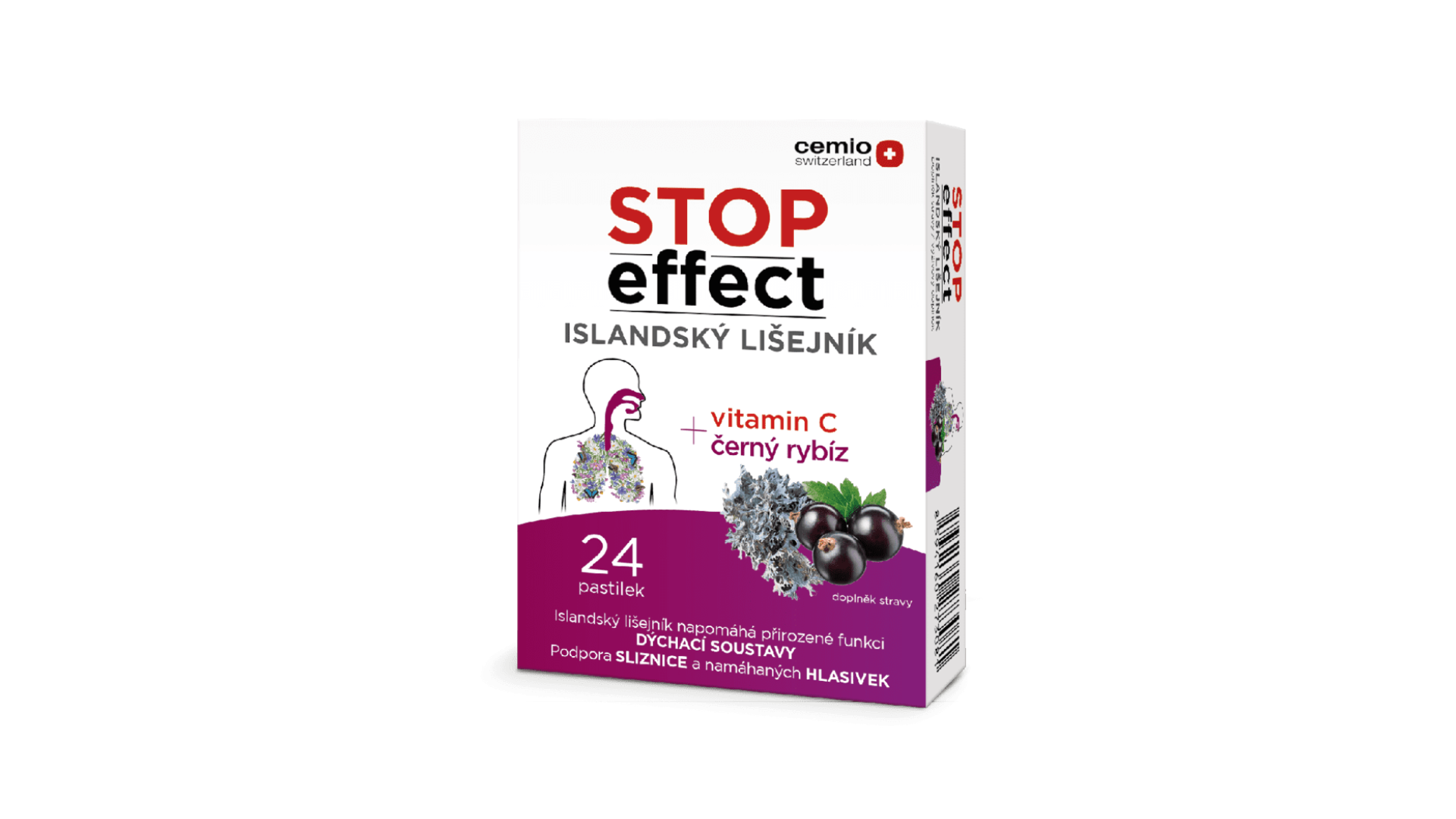 Doplněk stravy tablety Stop effect Cemio, Cemio Switzerland levně | Kupi.cz
