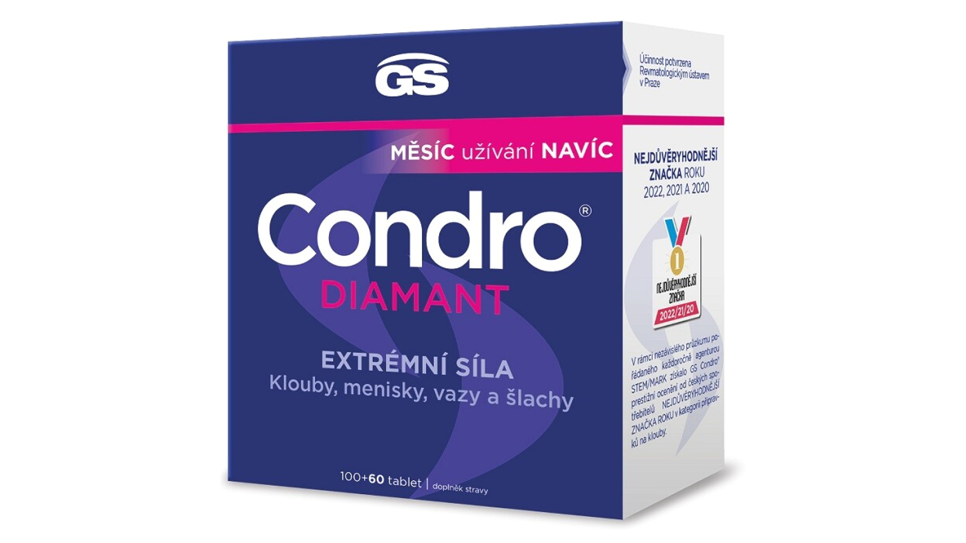 Doplněk stravy tablety Condro Diamant GS, Green-Swan v akci levně | Kupi.cz