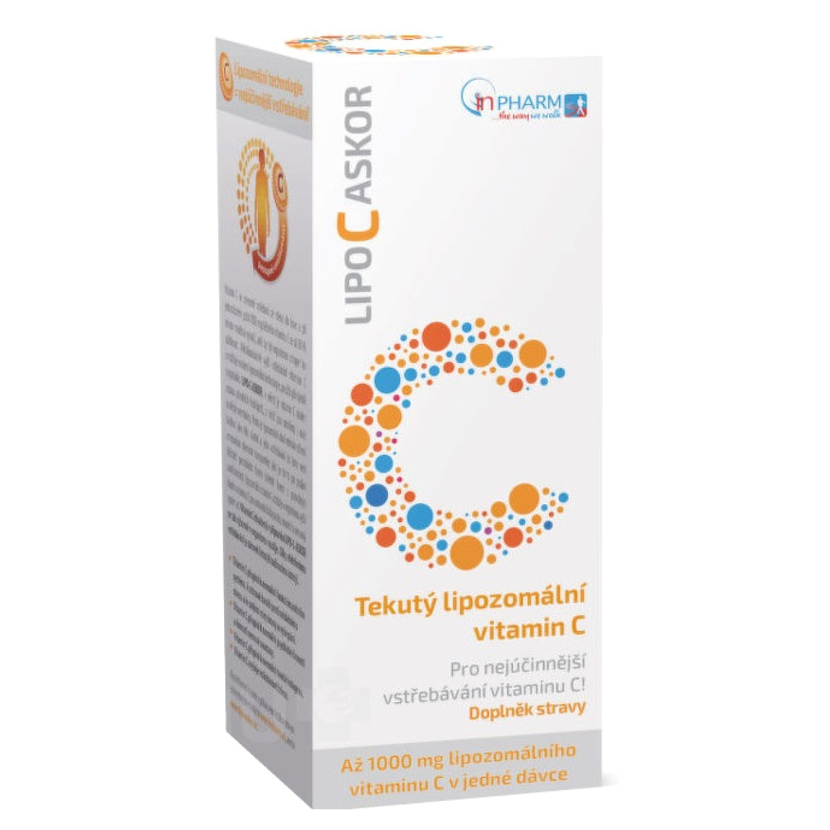Doplněk stravy tekutý Vitamín C Lipo-C-Askor, Inpharm levně | Kupi.cz