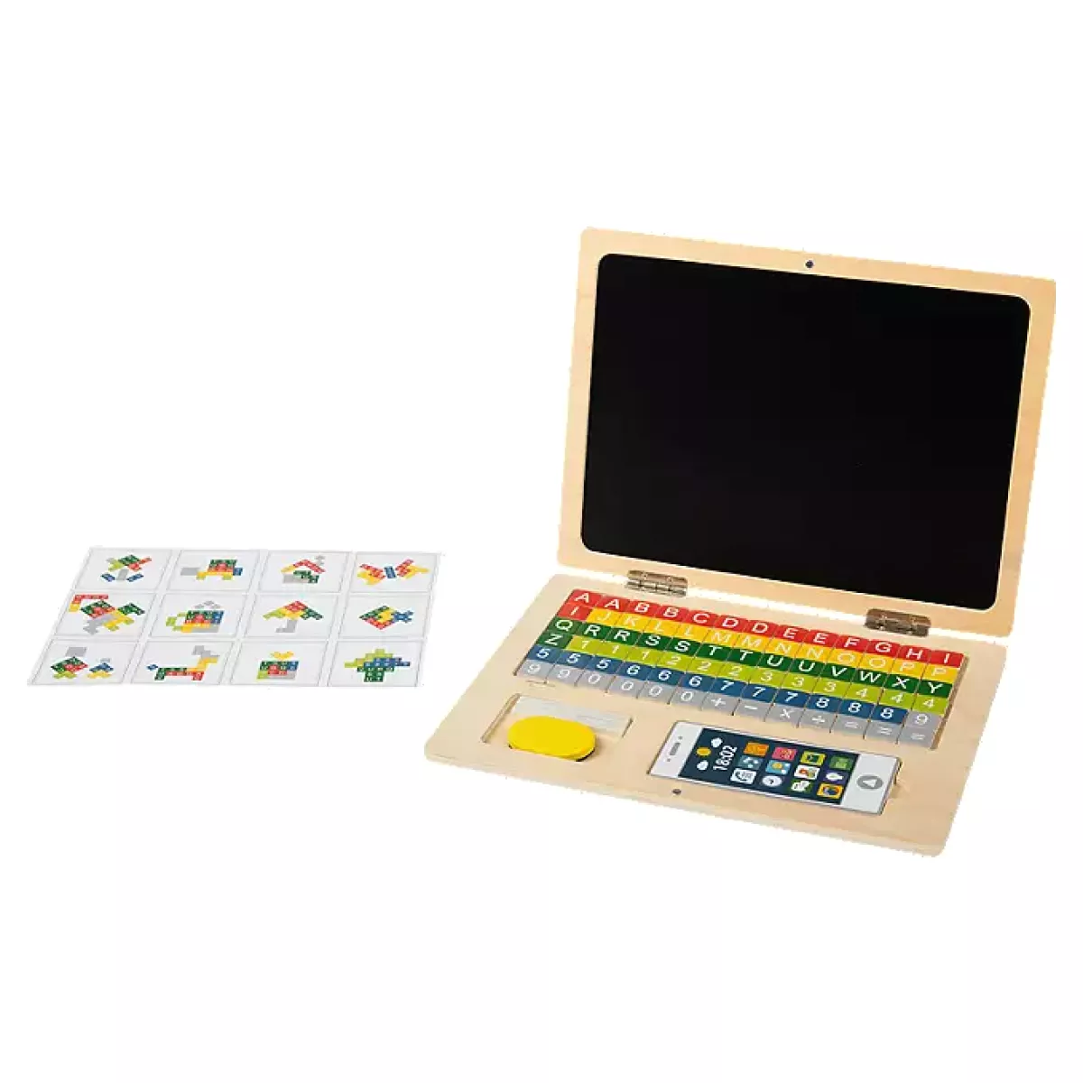 Dřevěný notebook Kid Land levně | Kupi.cz