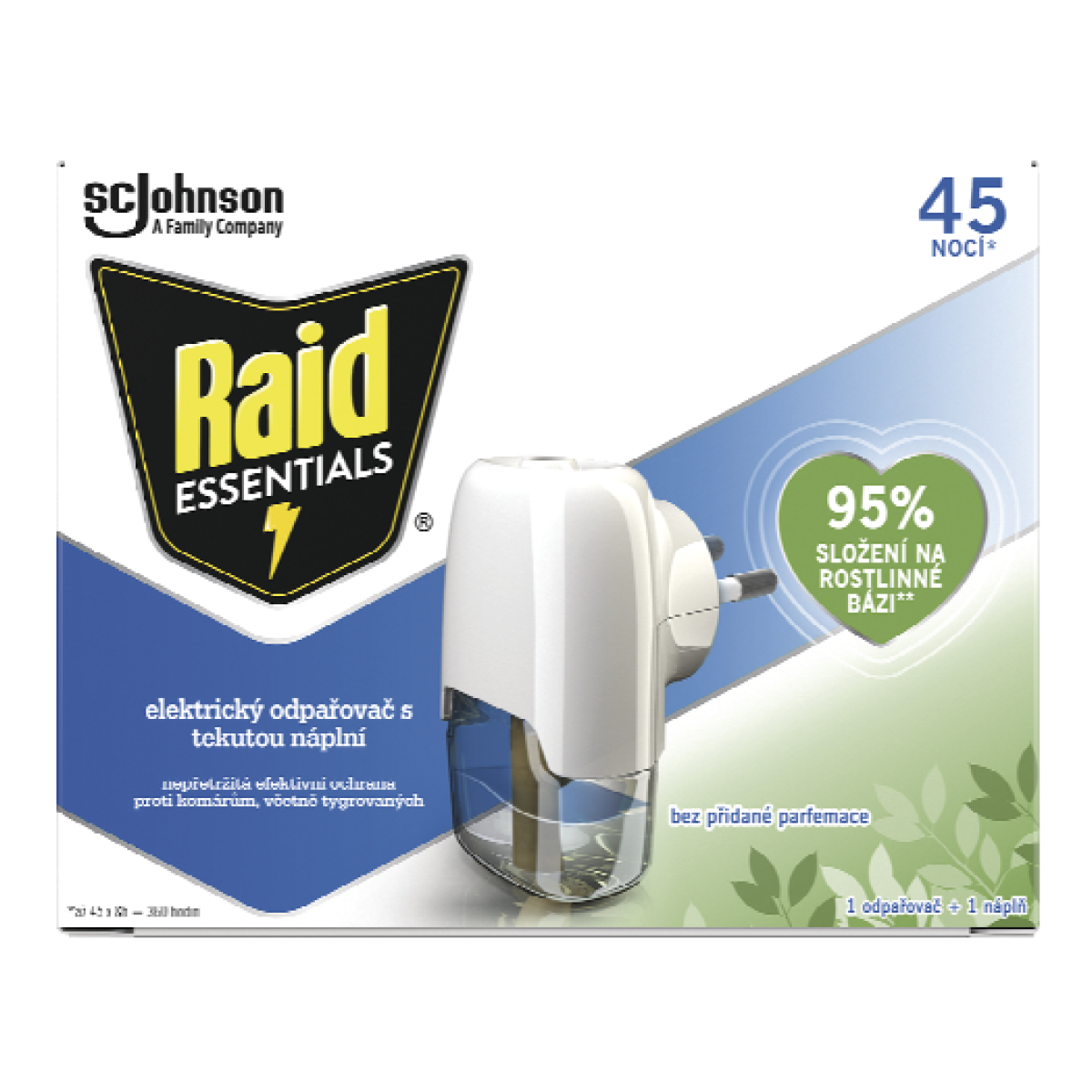 Elektrický tekutý odpařovač Essentials Raid levně | Kupi.cz