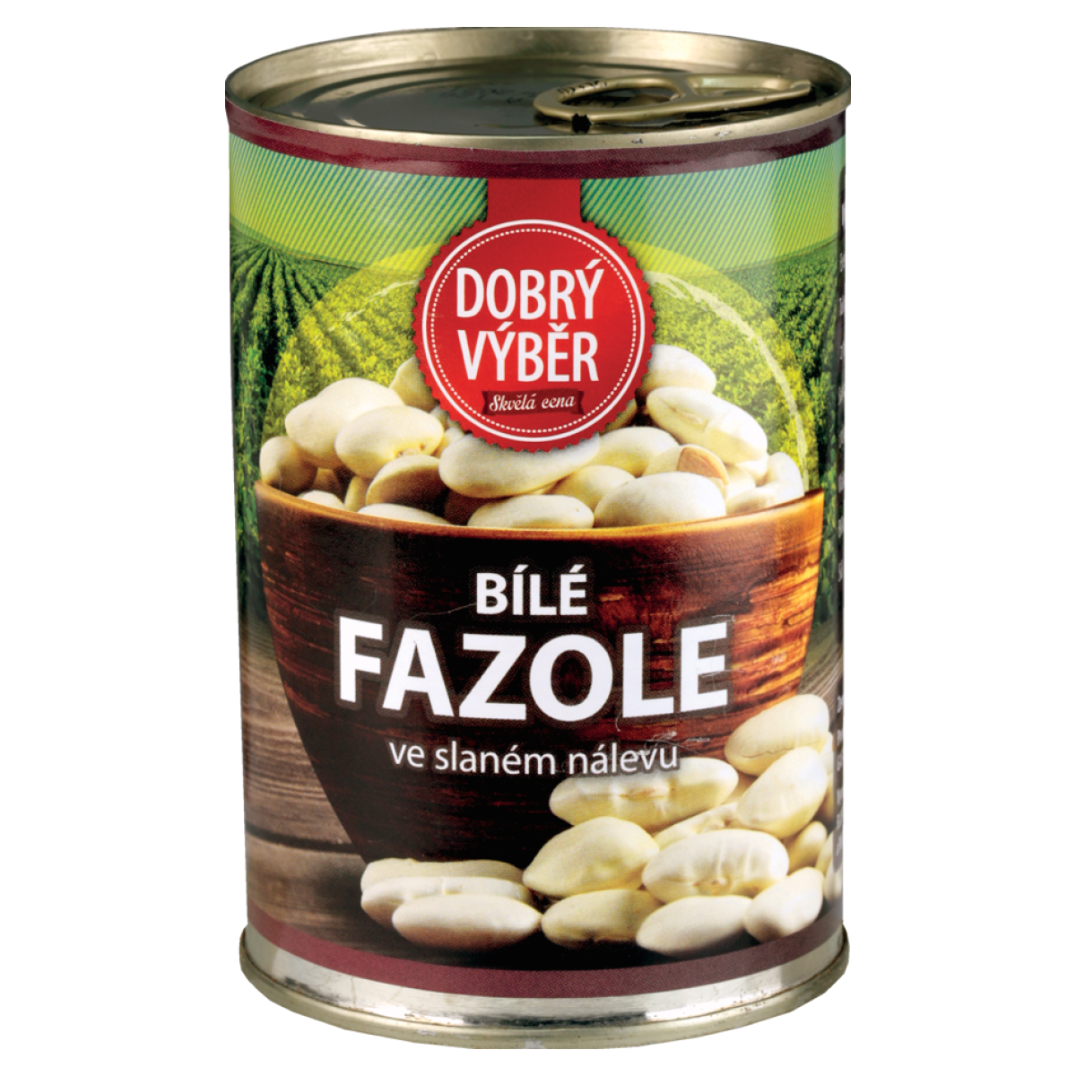 Fazole bílé ve slaném nálevu Dobrý Výběr levně | Kupi.cz