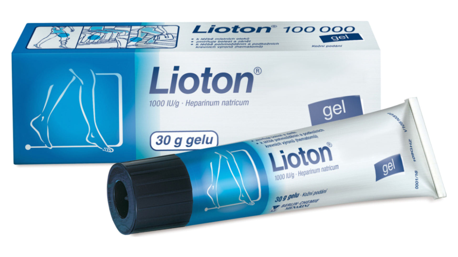 Gel na křečové žíly 1000 IU Lioton, Berlin-Chemie levně | Kupi.cz