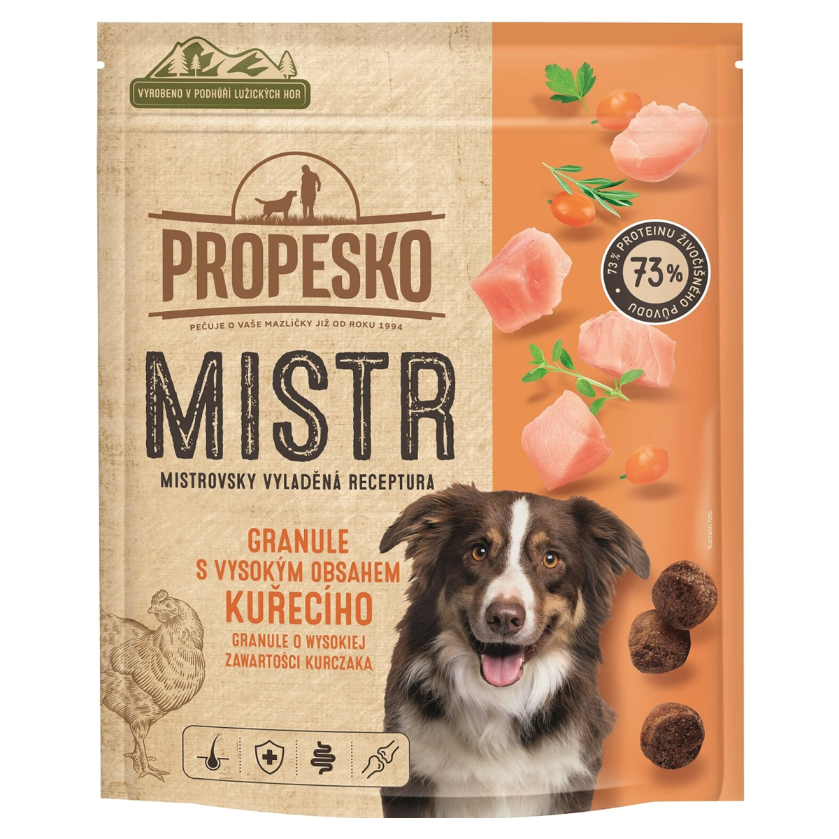 Granule pro psy Mistr Propesko levně | Kupi.cz