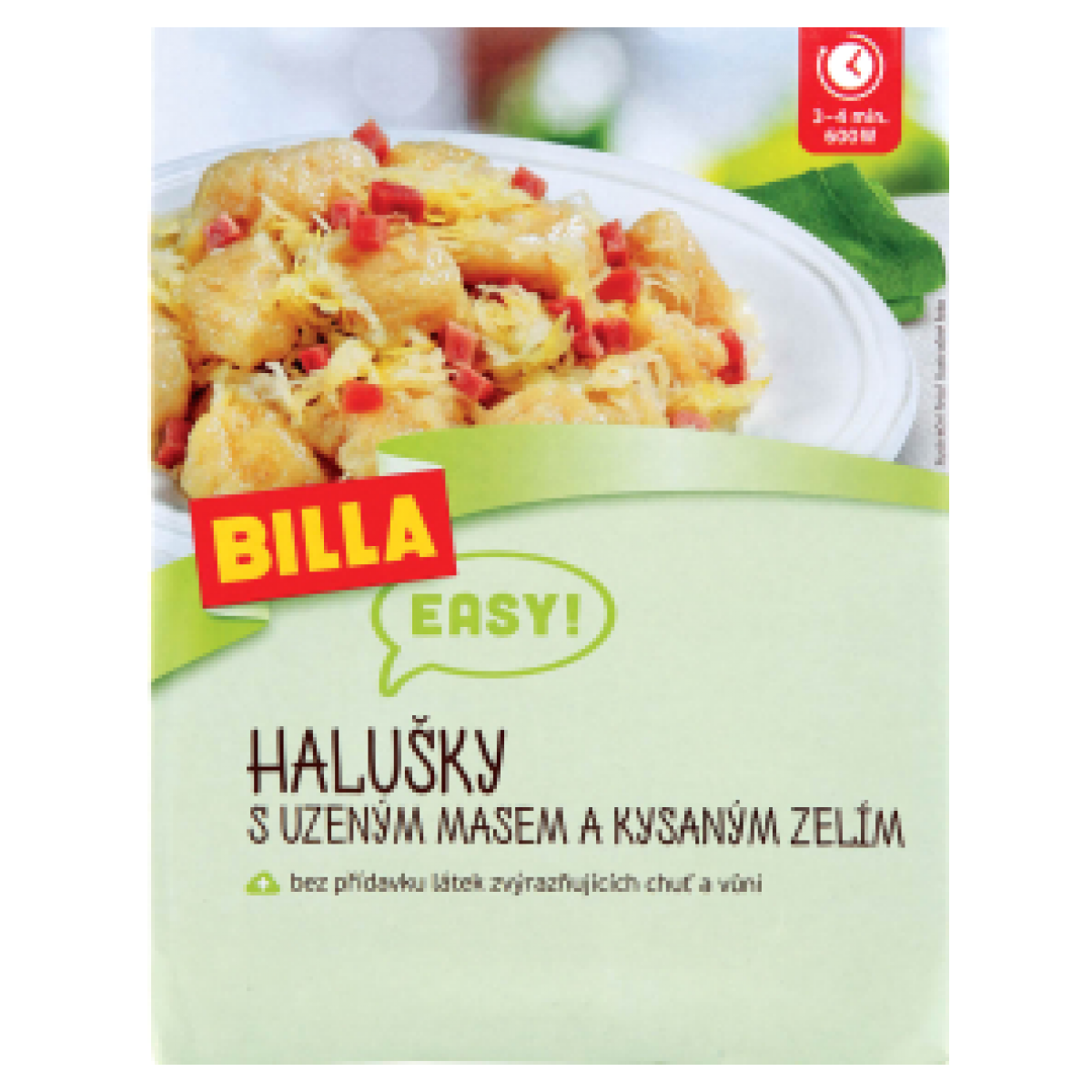 Halušky s uzeným masem a kysaným zelím Easy Billa levně | Kupi.cz