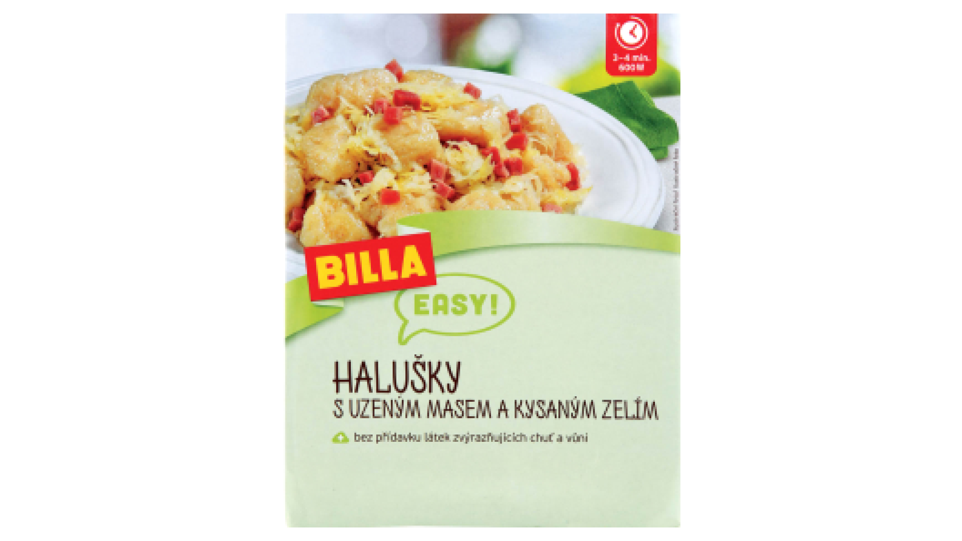 Halušky s uzeným masem a kysaným zelím Easy Billa levně | Kupi.cz