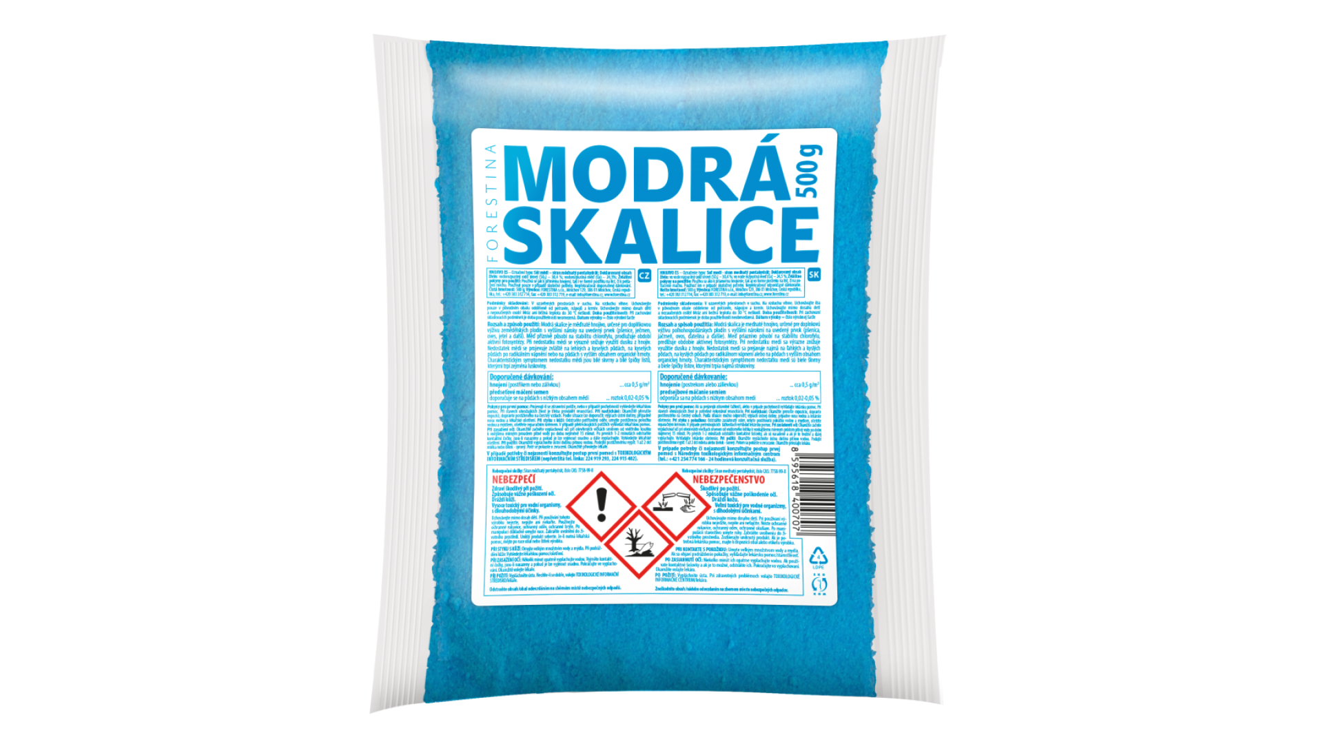 Hnojivo Modrá skalice Forestina levně | Kupi.cz