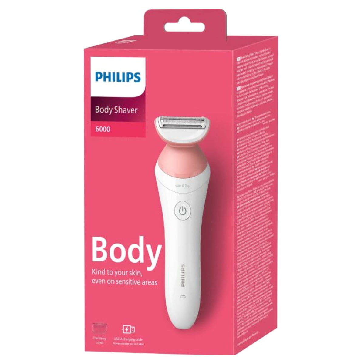 Holicí strojek dámský Wet and Dry Philips 6000 BRL170/00 v akci levně ...