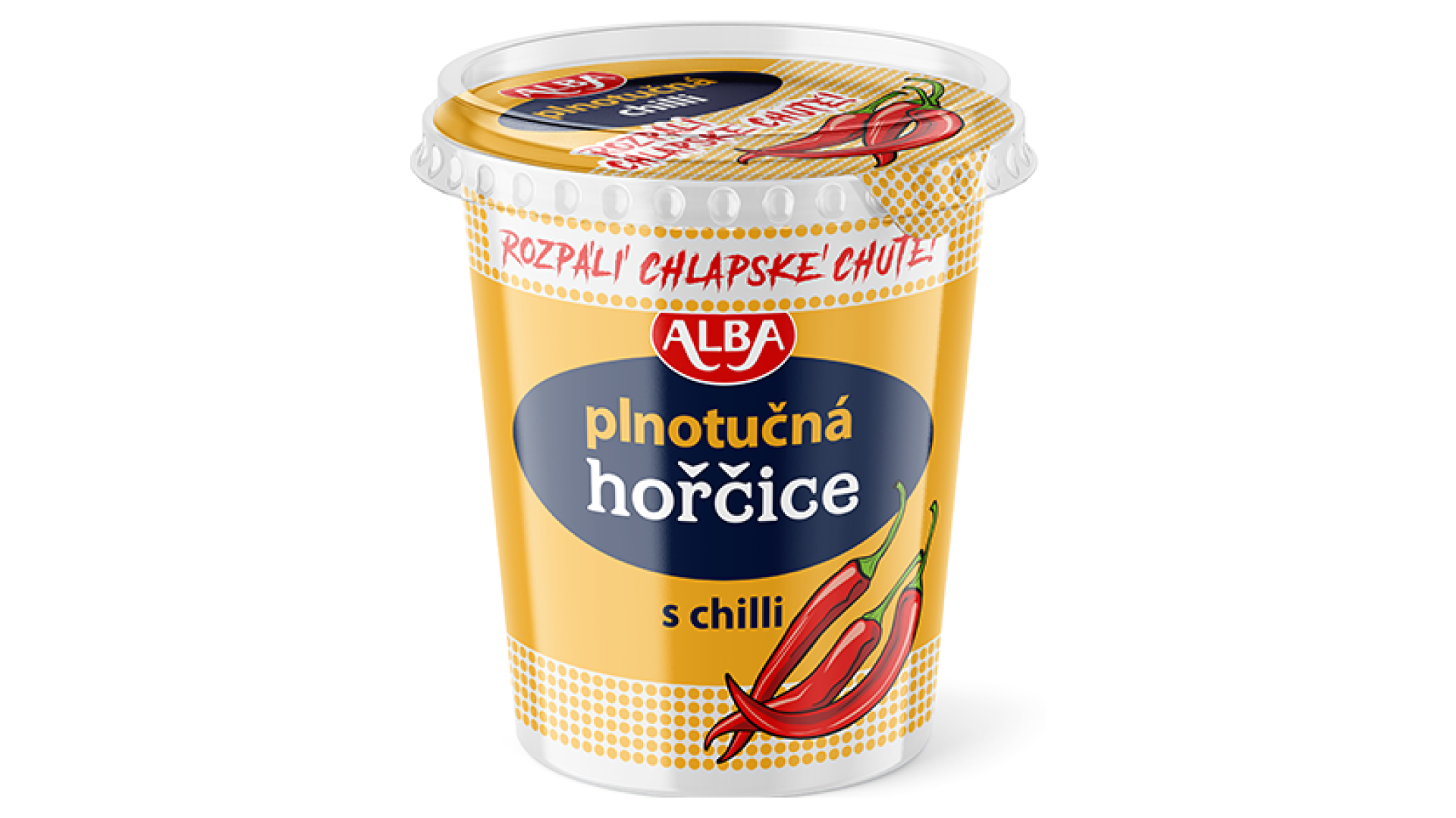 Hořčice plnotučná s chilli Alba levně | Kupi.cz
